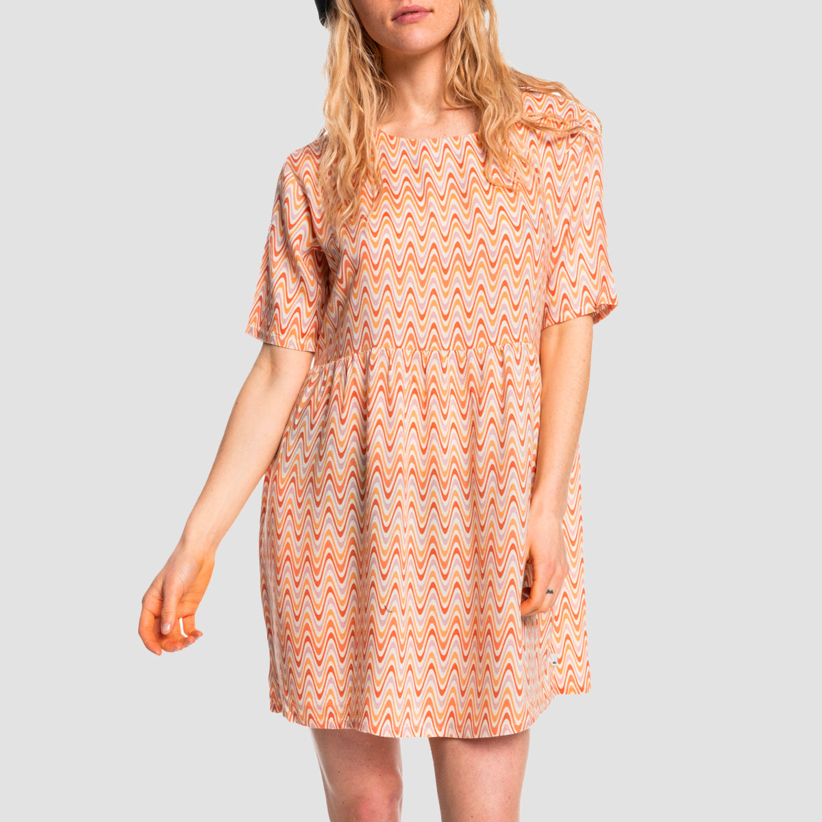 Quiksilver Cosmic Ripple Dress Cosmic Ripples Bleached Mauve - Womens